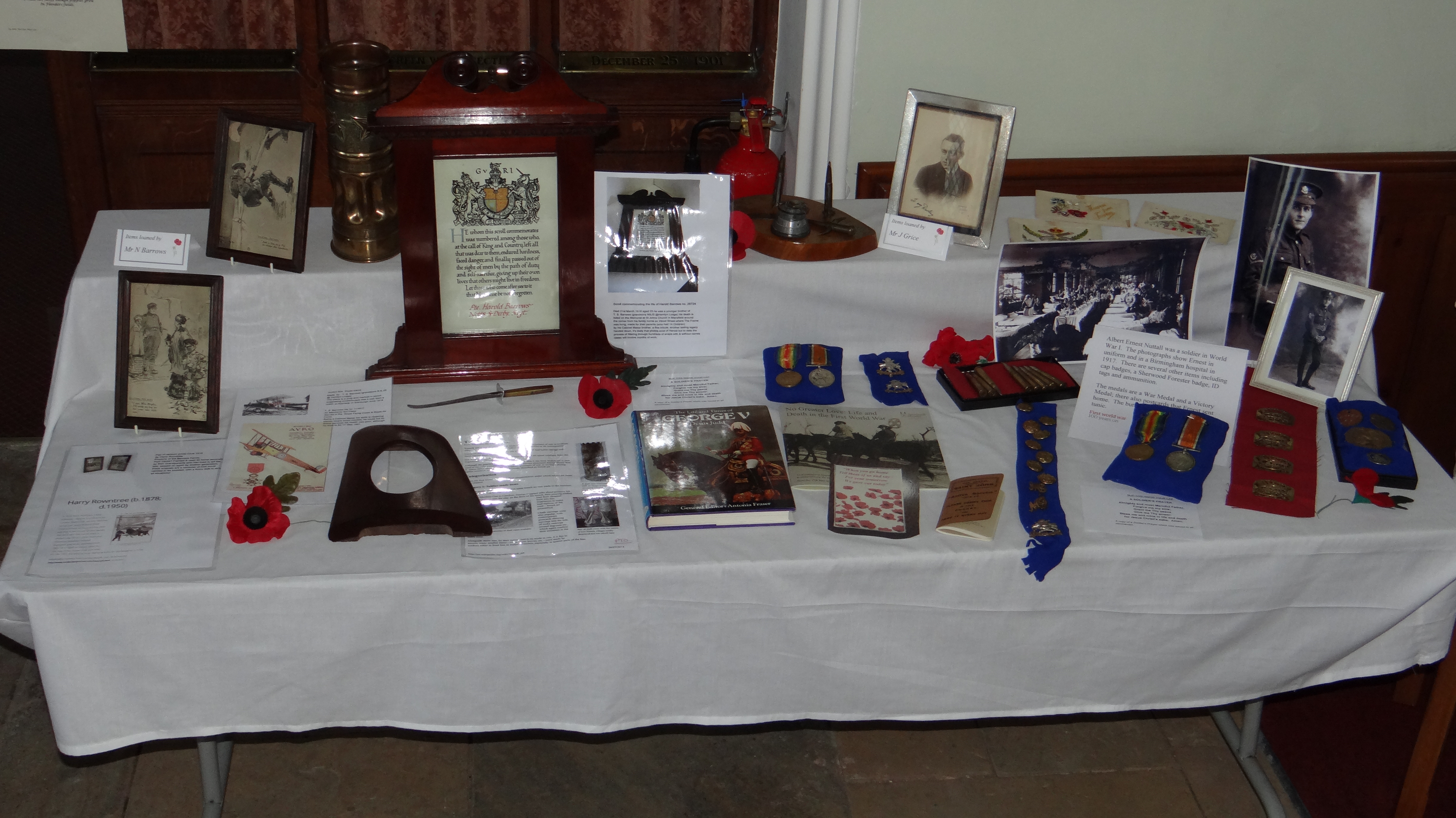 WW1 – Our commemoration events – cofe-ollerton.org.uk