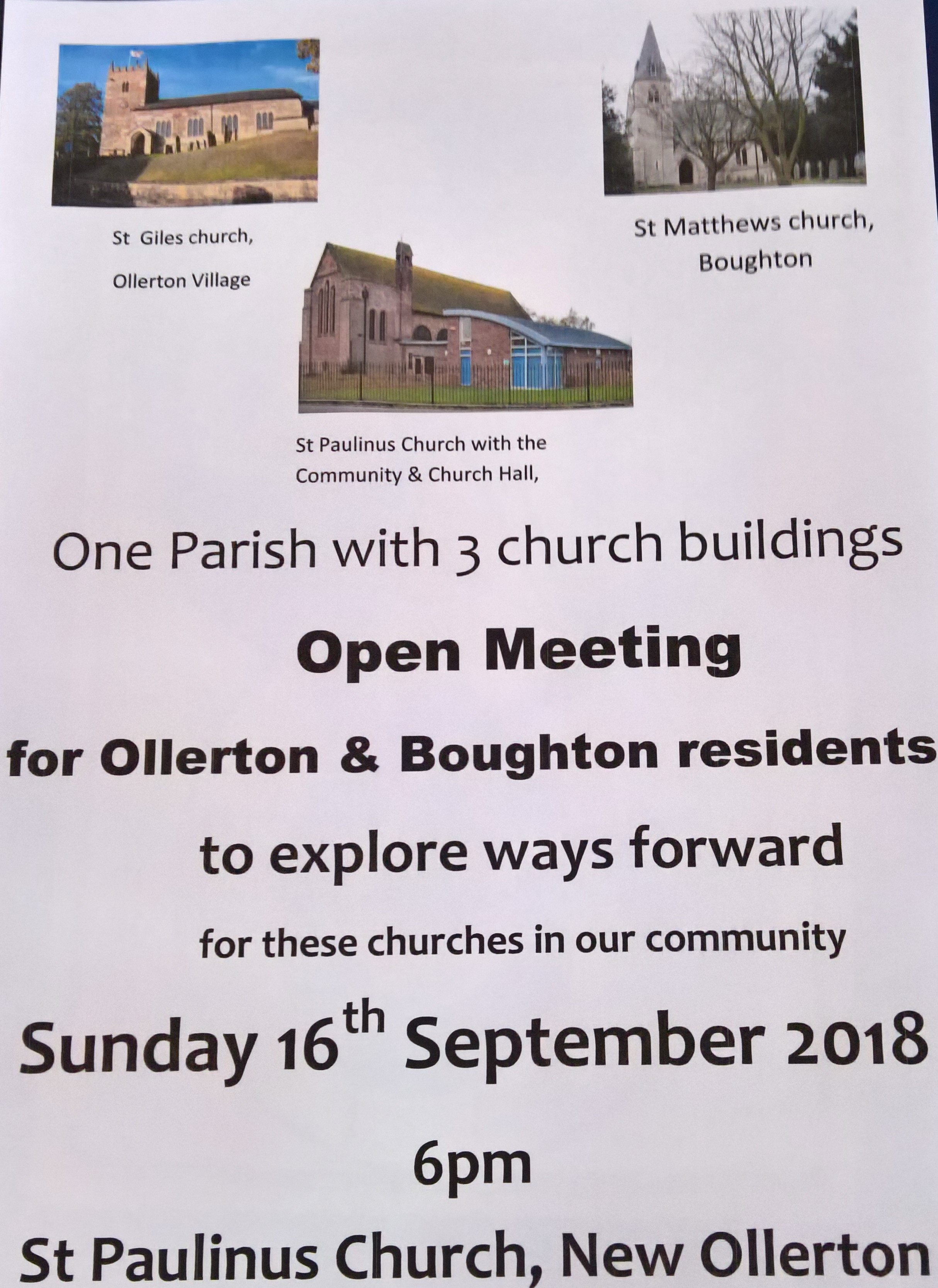 Open meeting for Ollerton & Boughton residents – exploring the way ...